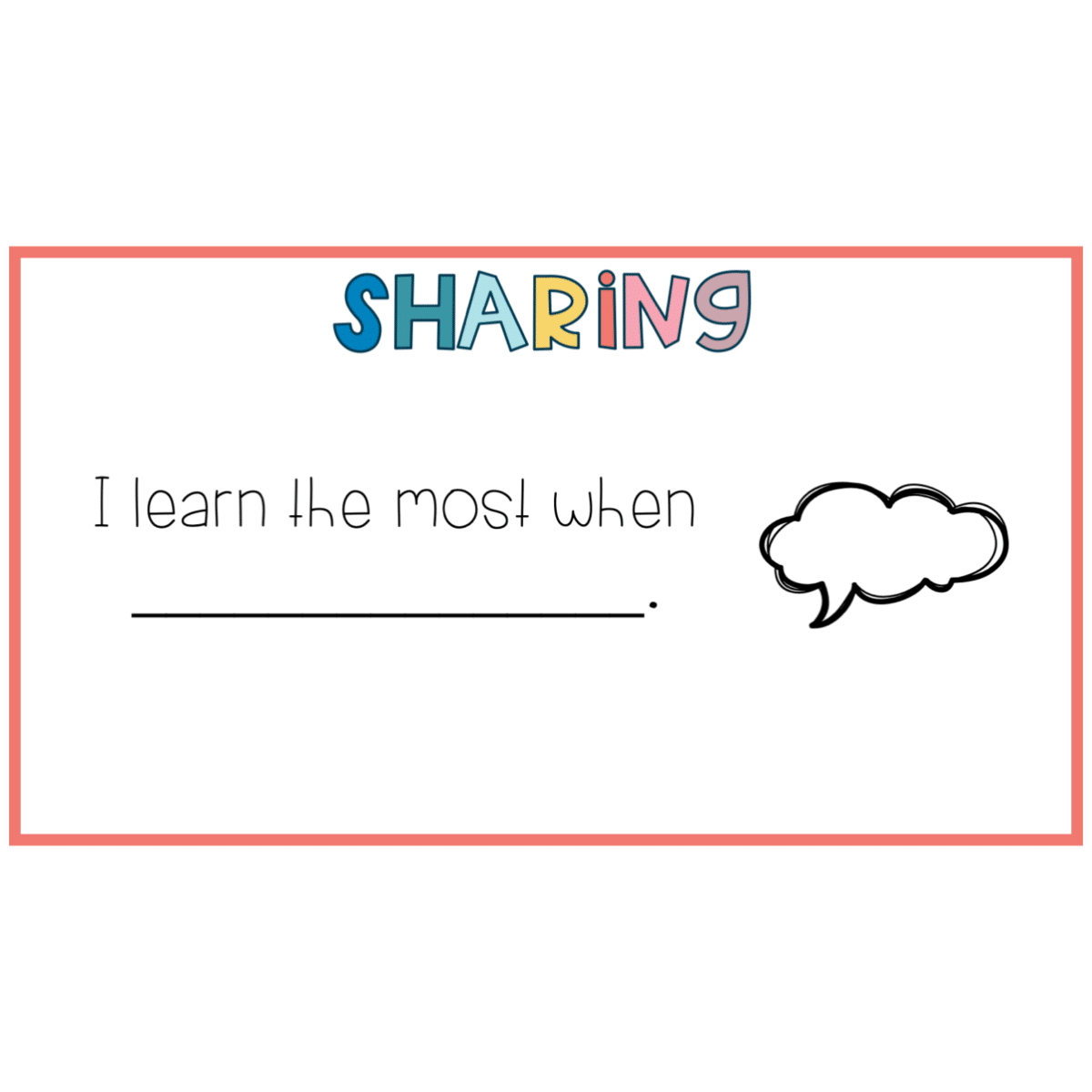 Morning Meeting Greetings, Sharing, Group Activites & Morning Messages