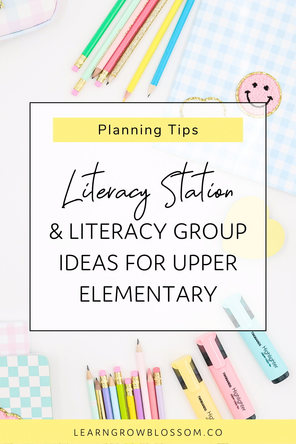 Ideas for Literacy Stations & Literacy Groups in Upper Elementary