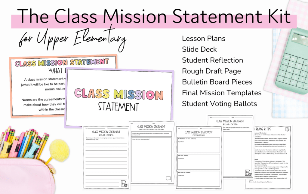 Co-Writing a Class Mission Statement - Learn Grow Blossom