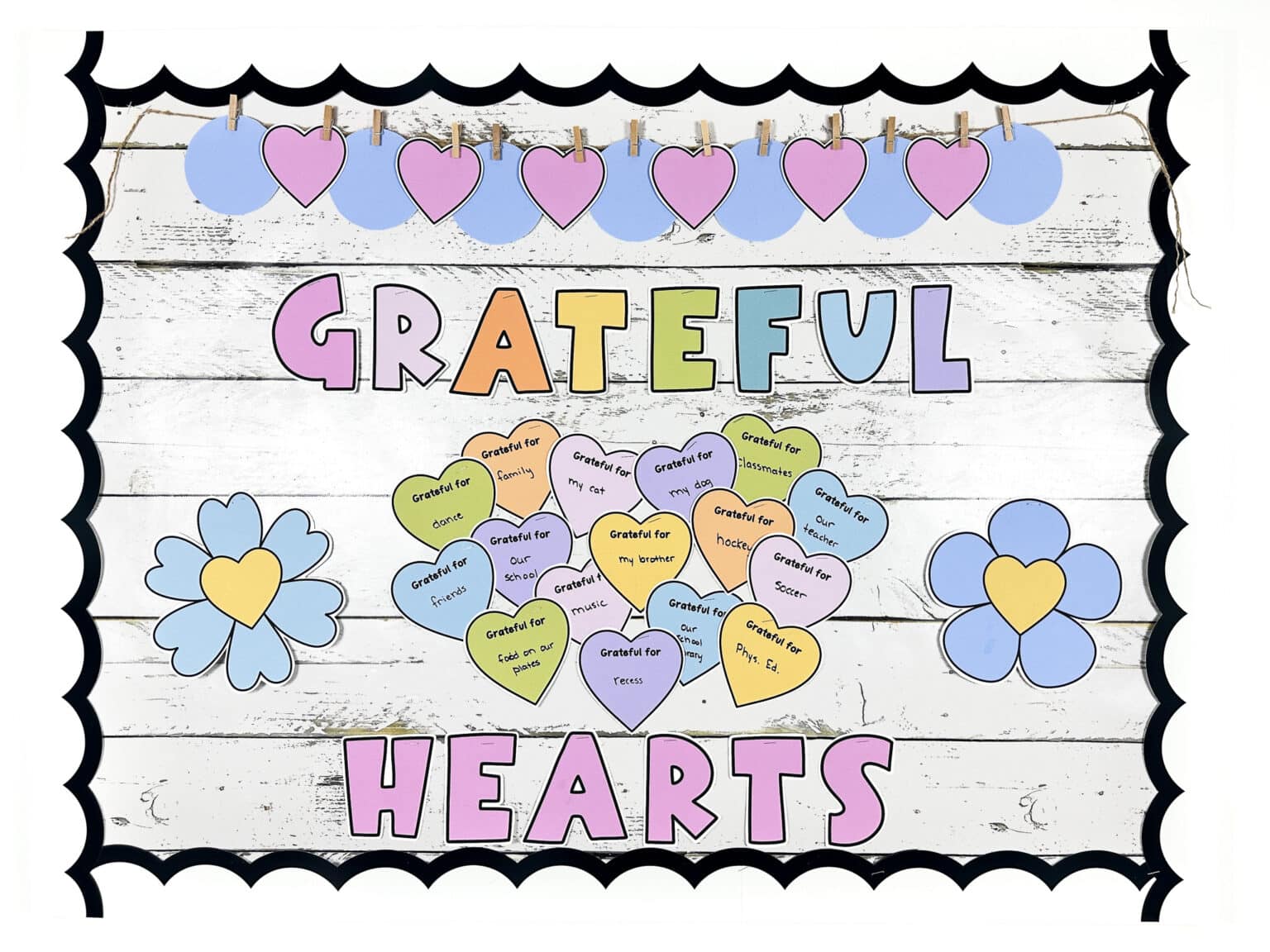 Grateful Anytime: A Gratitude Bulletin Board Idea