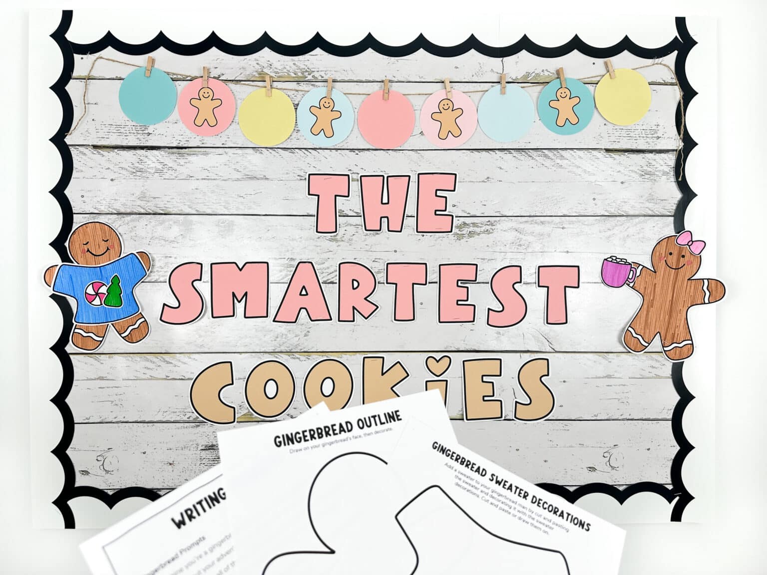 A Gingerbread Man Craft & Writing - Learn Grow Blossom