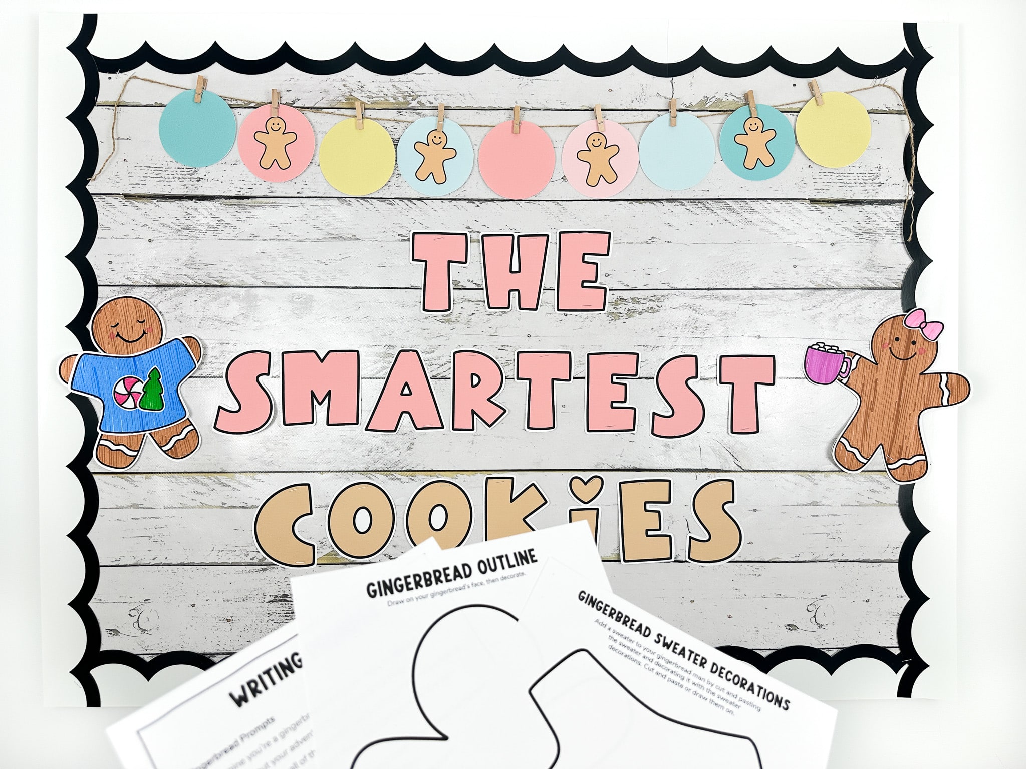 A Gingerbread Man Craft & Writing - Learn Grow Blossom