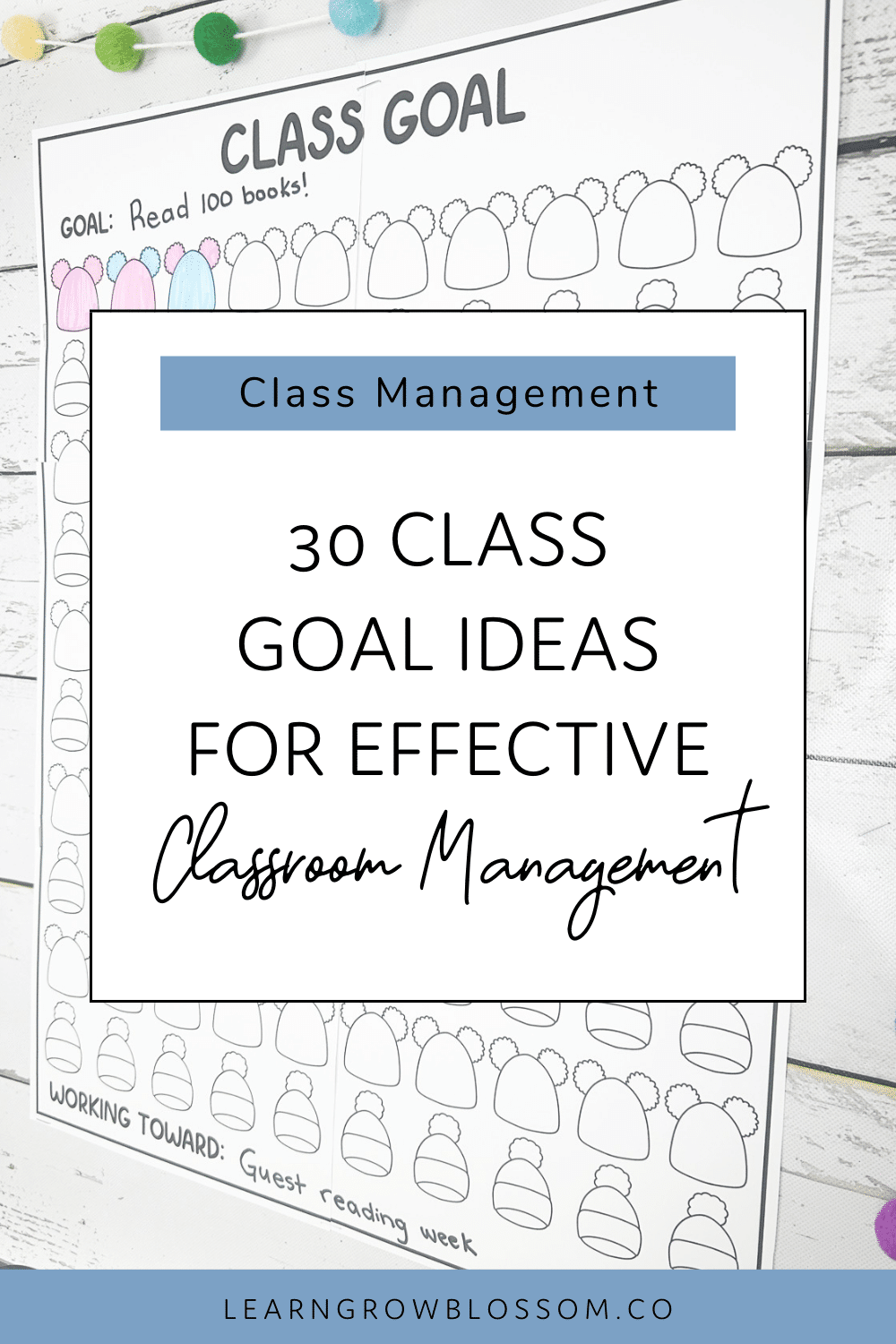 30 Class Goals to Support Your Classroom Management