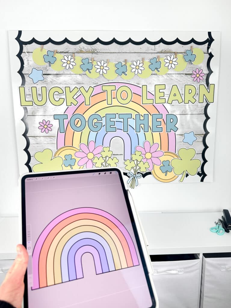 A St Patrick's Day Bulletin Board Idea - Learn Grow Blossom